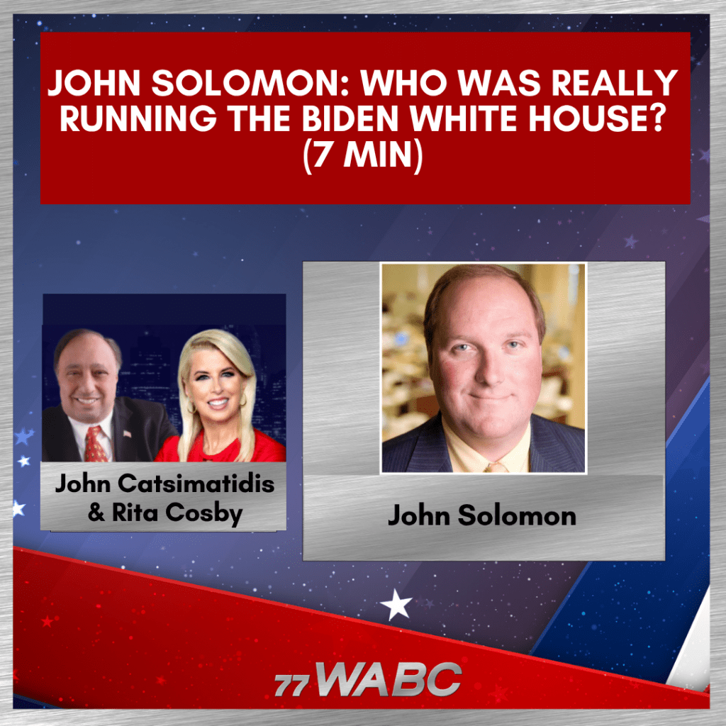 John Solomon: Who Was Really Running the Biden White House? (7 min ...