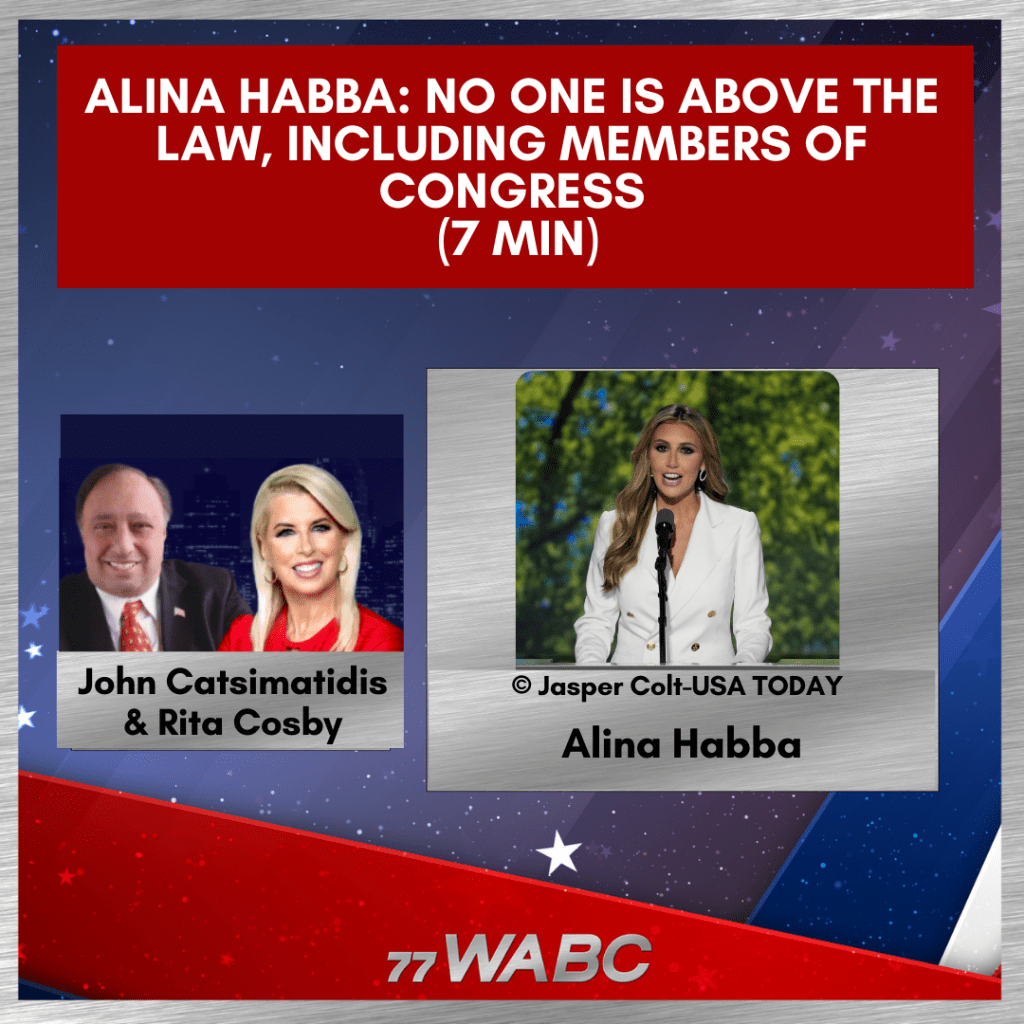 Alina Habba: No One is Above the Law, Including Members of Congress (7 ...