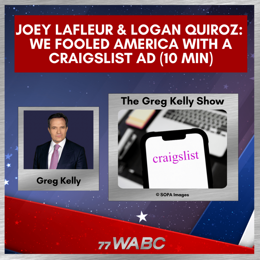 Joey LaFleur & Logan Quiroz: We Fooled America with a Craigslist Ad (10 ...