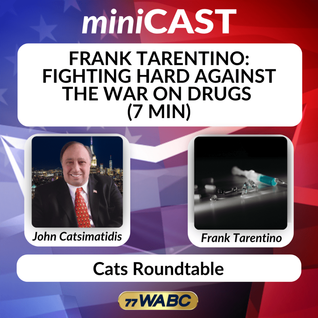 Frank Tarentino: Fighting Hard Against The War On Drugs (7 Min) – 77 WABC