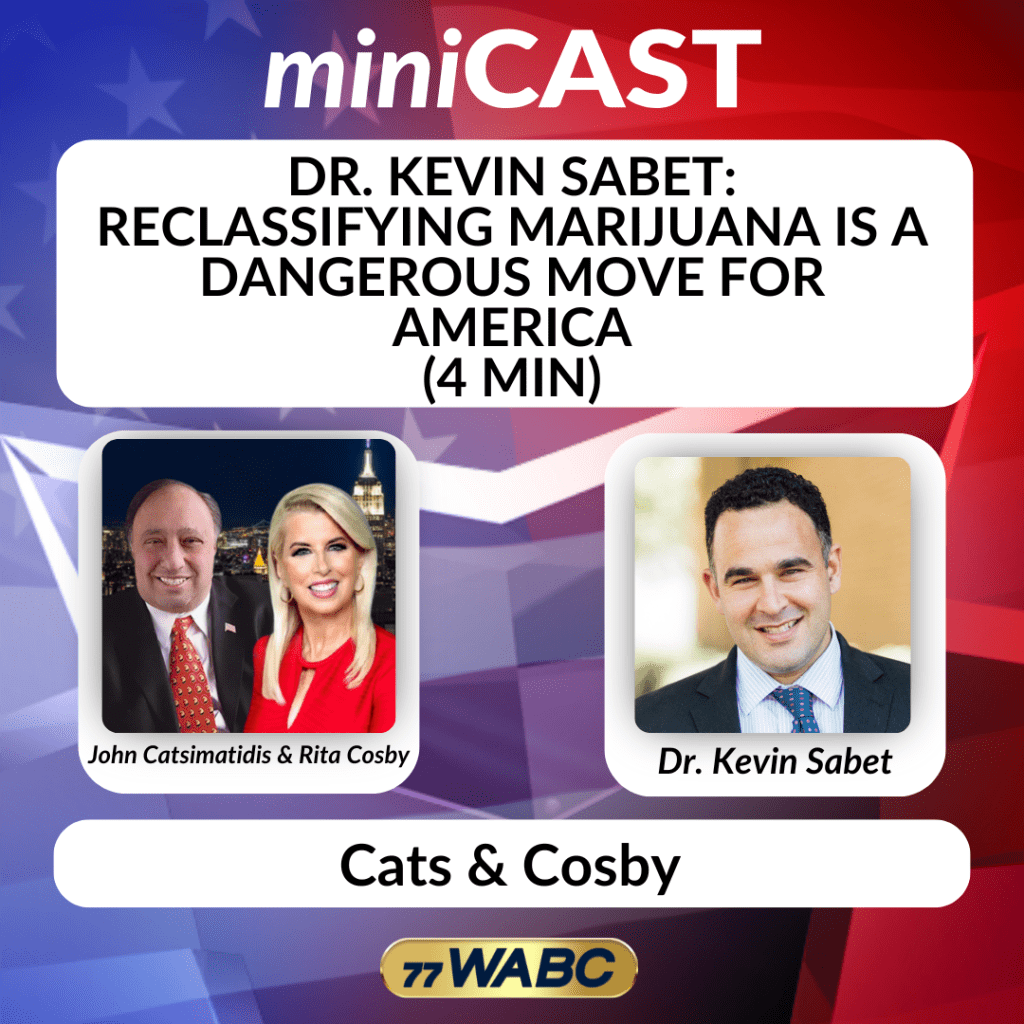 Dr. Kevin Sabet: Reclassifying Marijuana Is a Dangerous Move for ...