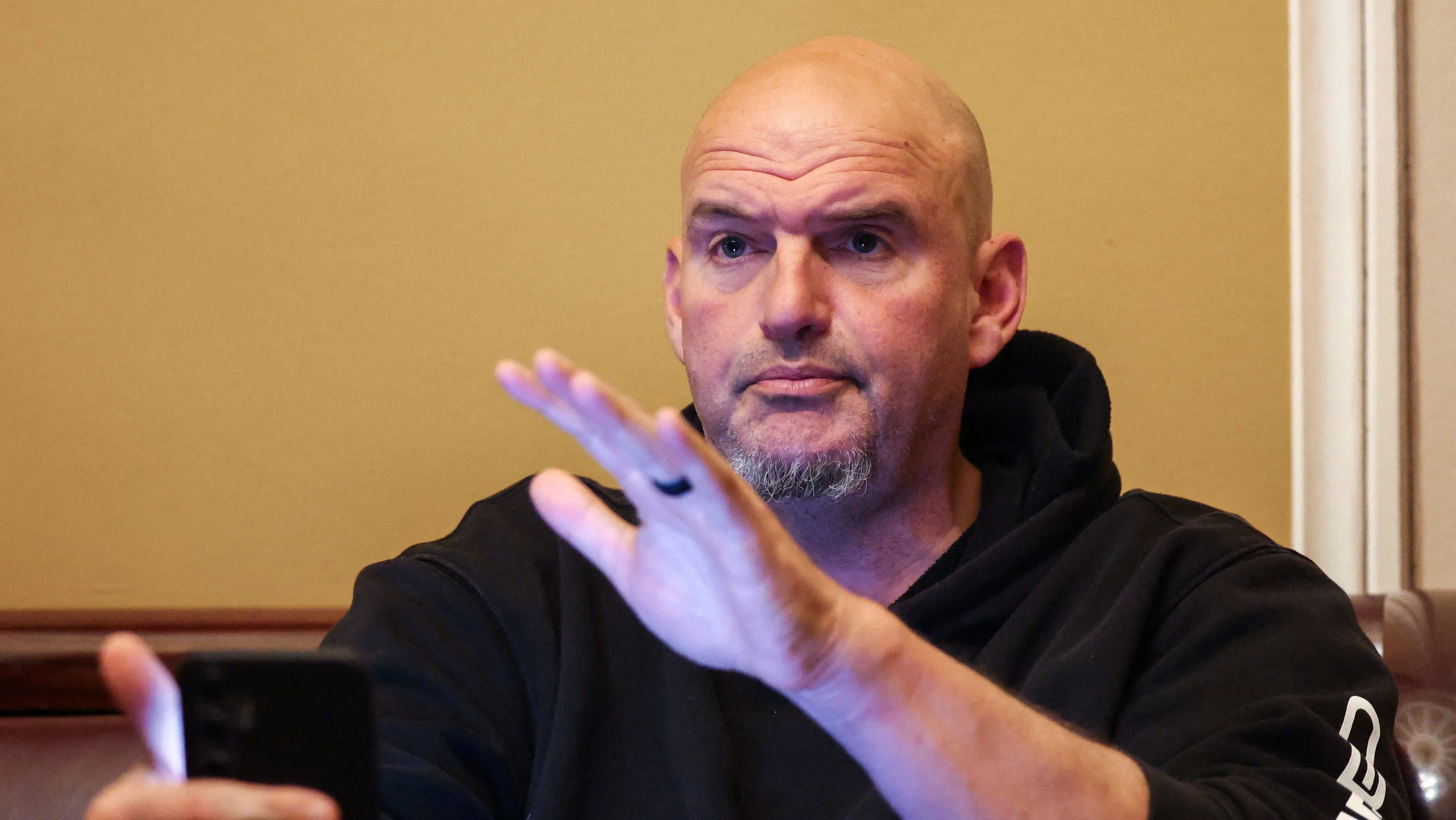Senator John Fetterman Blasts Left on CNN Pedestal | 77 WABC