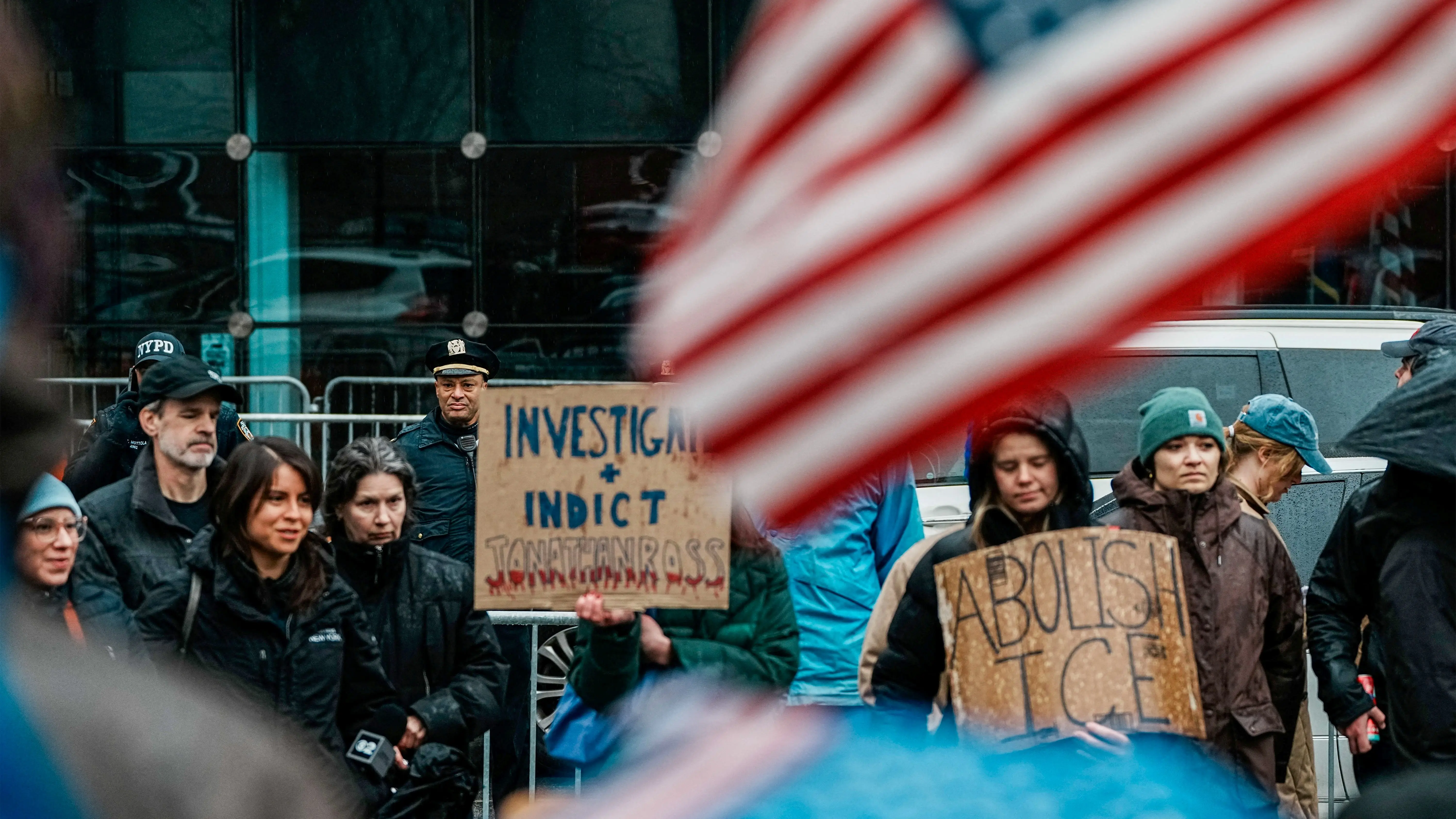 ANTI-TRUMP WALKOUT HITS NYC… | 77 WABC