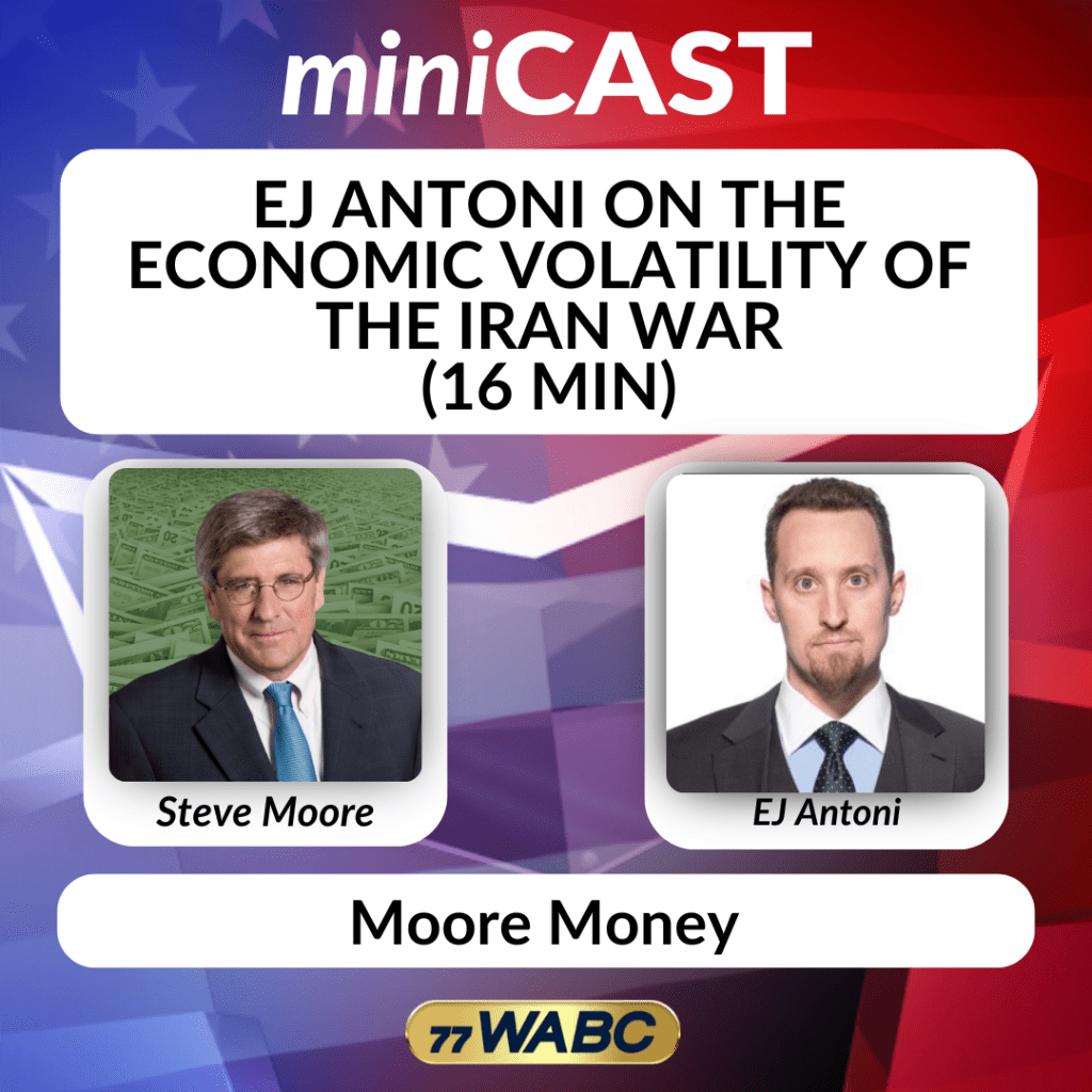 EJ Antoni on the Economic Volatility of the Iran War | 03-21-26 – 77 WABC
