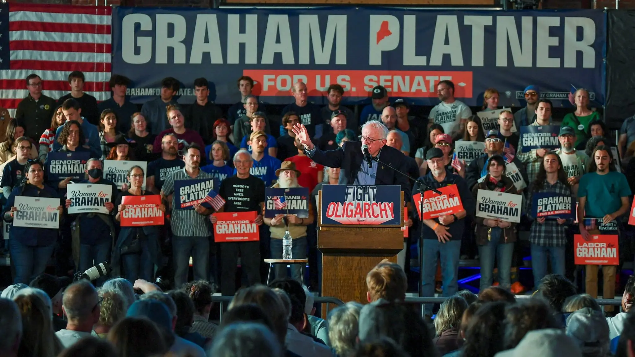Bernie Sanders Faces Backlash Over Graham Platner Tattoo Comments | 77 WABC