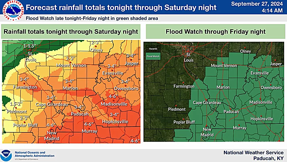 Remnants of Hurricane Helene Bringing Heavy Rain Today and Tonight ...