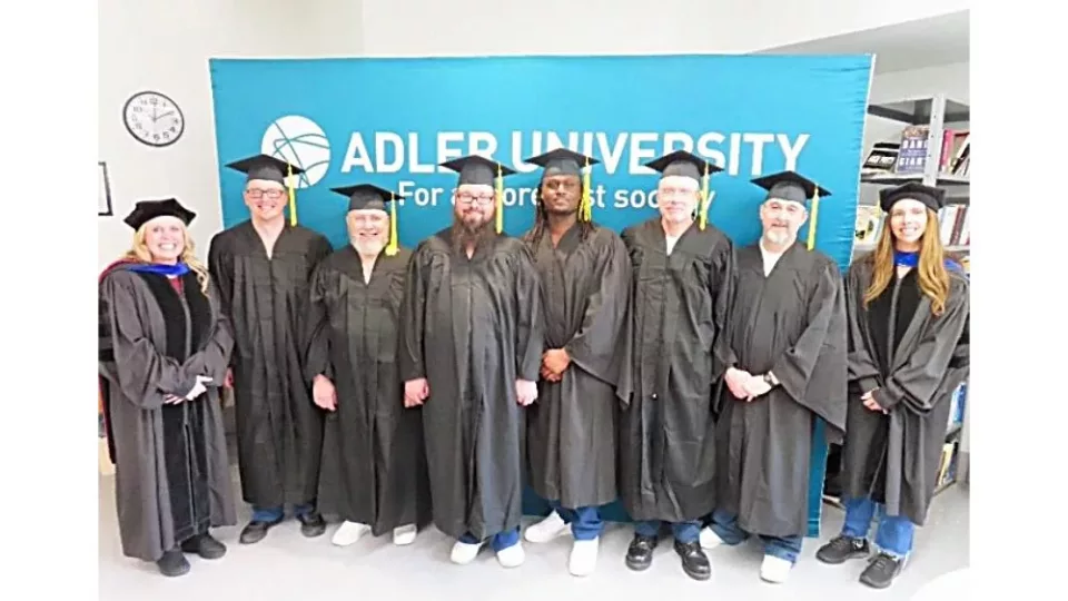 IDOC Celebrates Commencement of First-Ever Adler University Graduates ...