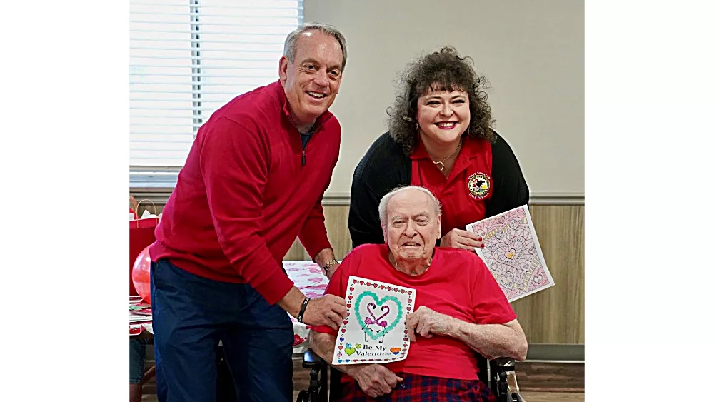 Senator Fowler Delivers Valentines to Local Seniors | WDDD-FM