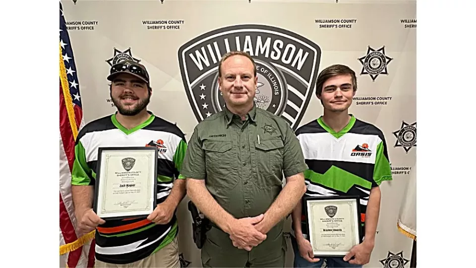 Two Oasis Employees Honored for Saving Woman's Life at Crab Orchard ...