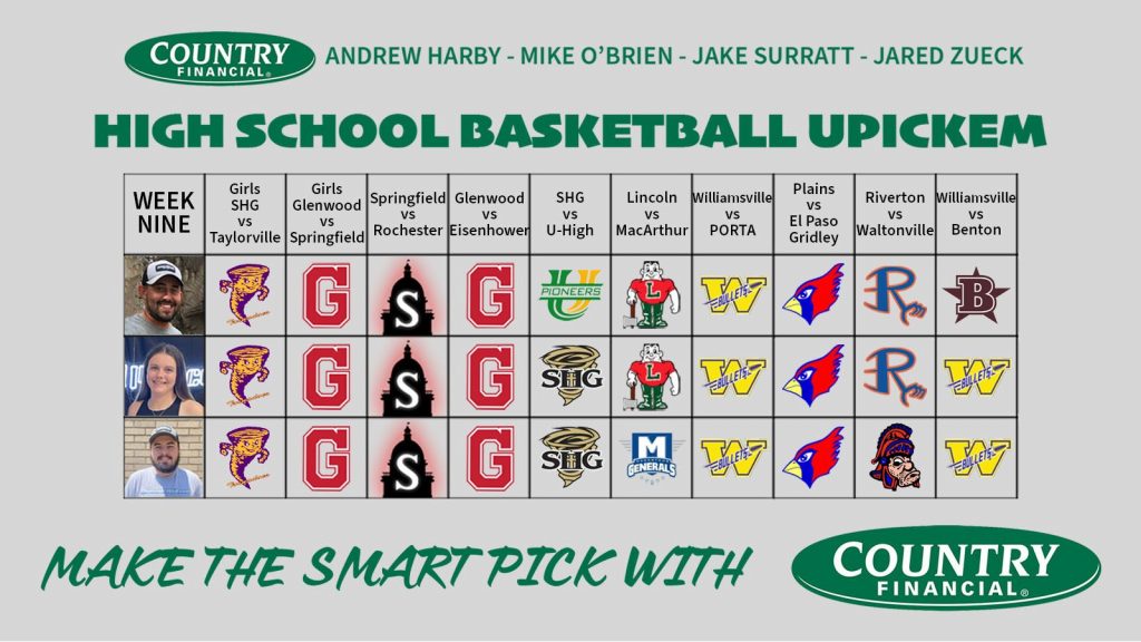 COUNTRY Financial High School Basketball UPickEm 24-25: Week Nine ...