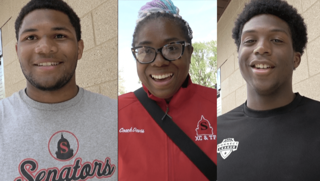 DP's Practice Pop In: Springfield High Senators Boys Track Throwers ...