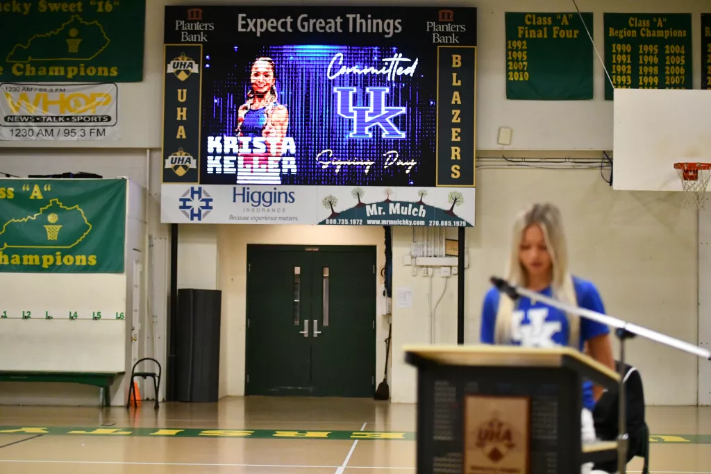 GALLERY: Krista Keller Signs With UK – Your Sports Edge 2021