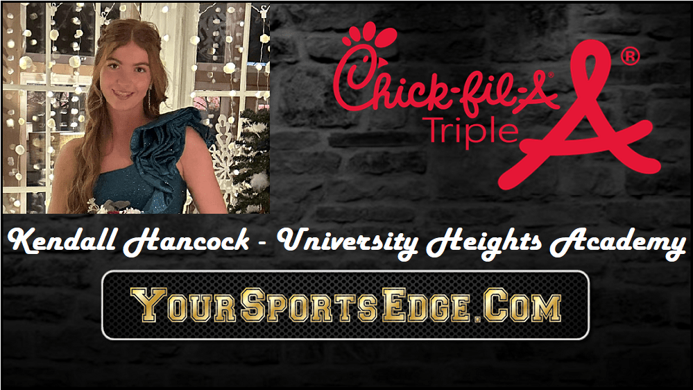 Chick-fil-A 'Triple A' – University Heights Academy's Kendall Hancock ...