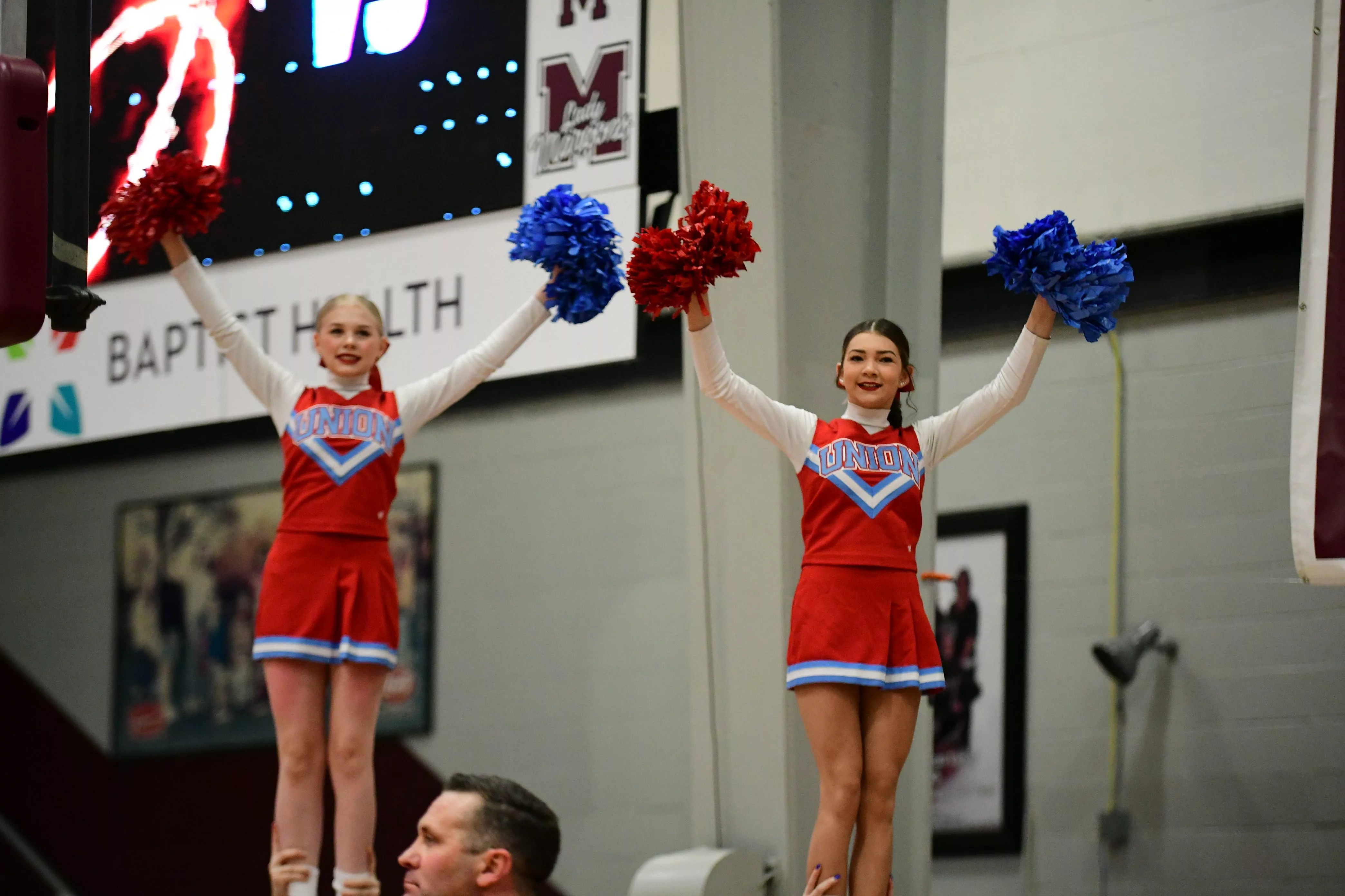 Union County Cheerleaders at the Boys Region Tourney – Your Sports Edge ...