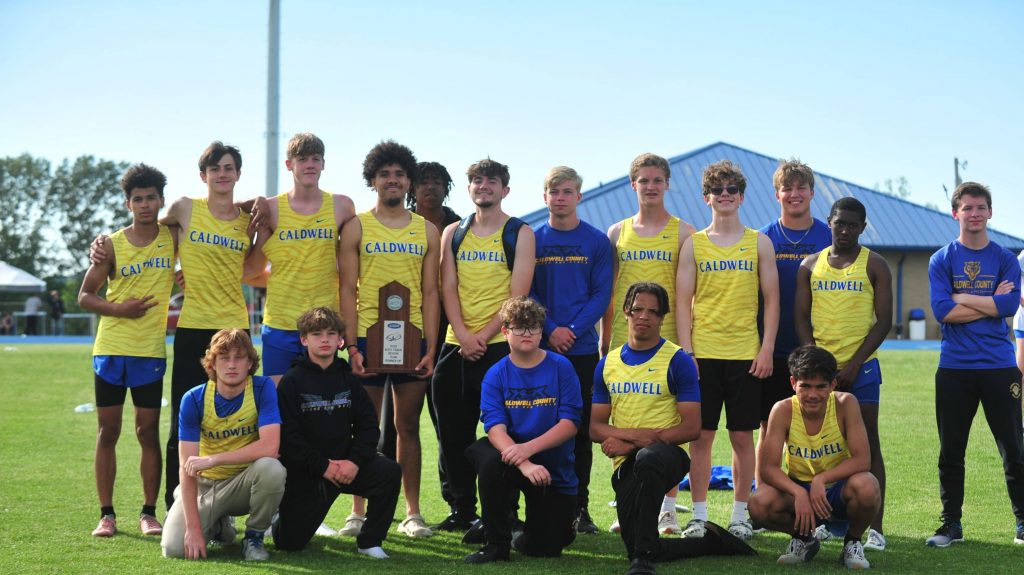 Caldwell Collects Region Runner-Up Trophy for Track and Field | Your ...