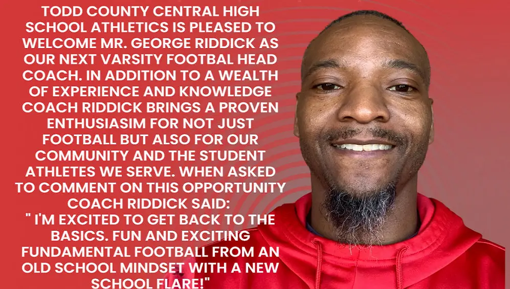 Riddick Named Todd Central Football Coach | Your Sports Edge 2021