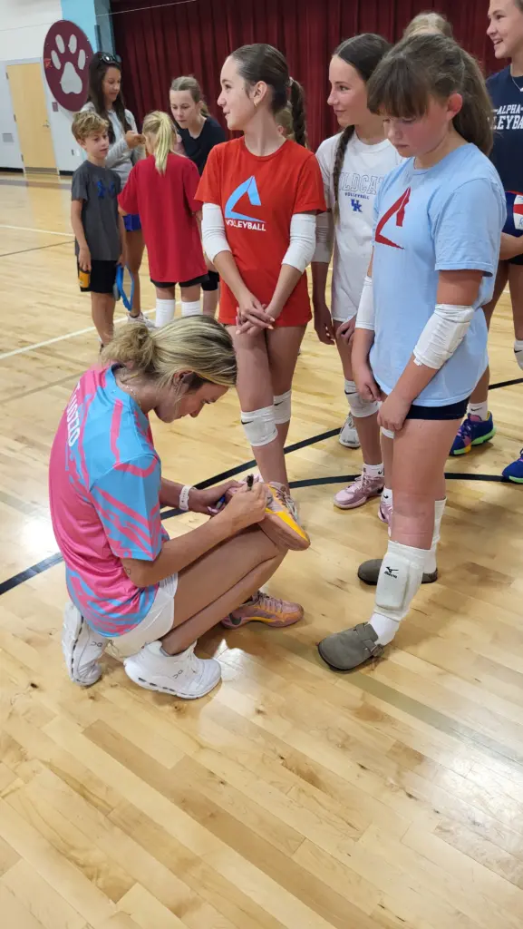 UK Players Enjoy Alpha Performance Volleyball Clinic | Your Sports Edge ...