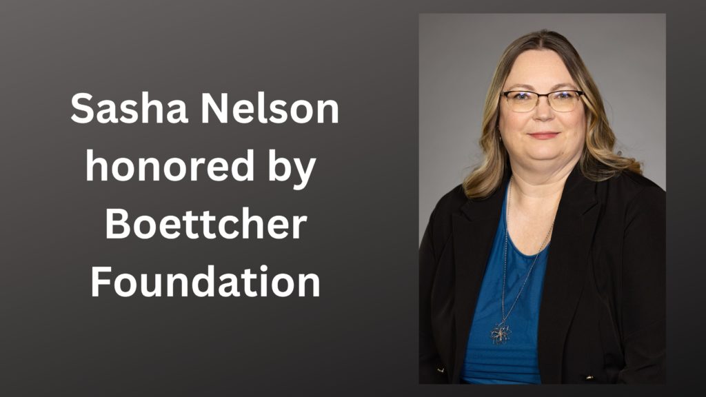 Boettcher Foundation honors Sasha Nelson of Craig | Steamboat Radio