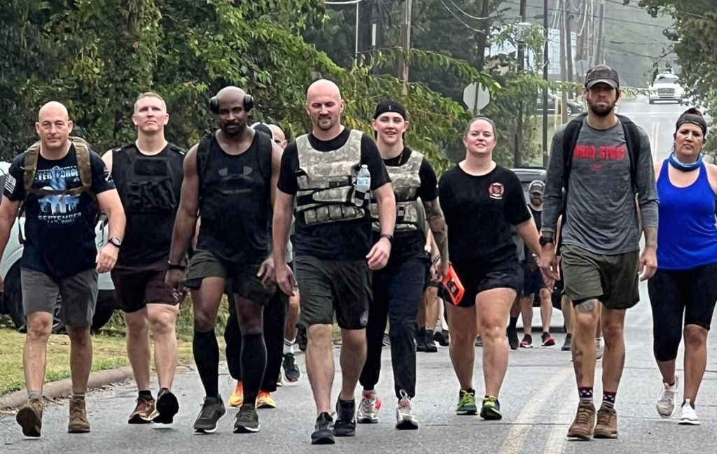 Batesville Police honor 9/11 victims with memorial ruck challenge ...