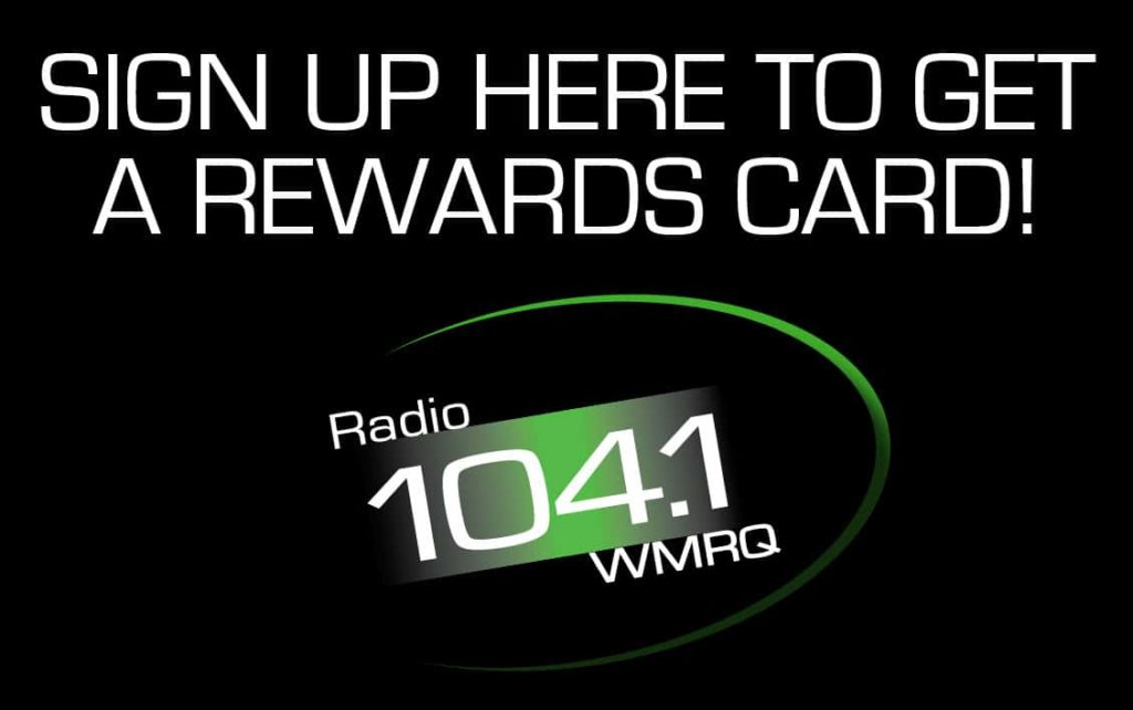 Sign Up Rewards Card | WMRQ - Waterbury, CT
