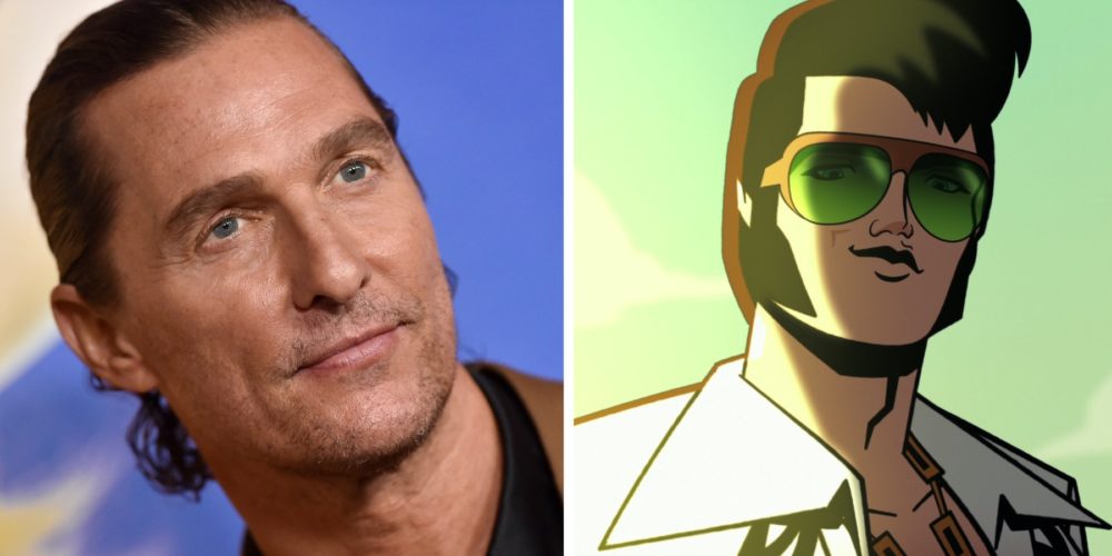 Matthew McConaughey to Voice Elvis in New Cartoon | WTGZ - Union ...