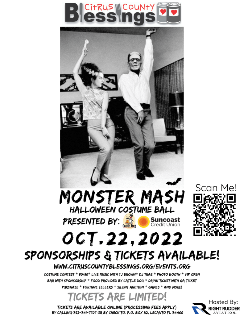 Citrus County Blessings Monster Mash Ball – WXOF – Hudson, FL