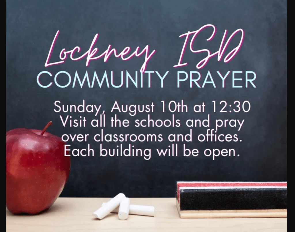 Lockney ISD Opens Doors for Community Prayer This Sunday | Floyd County ...