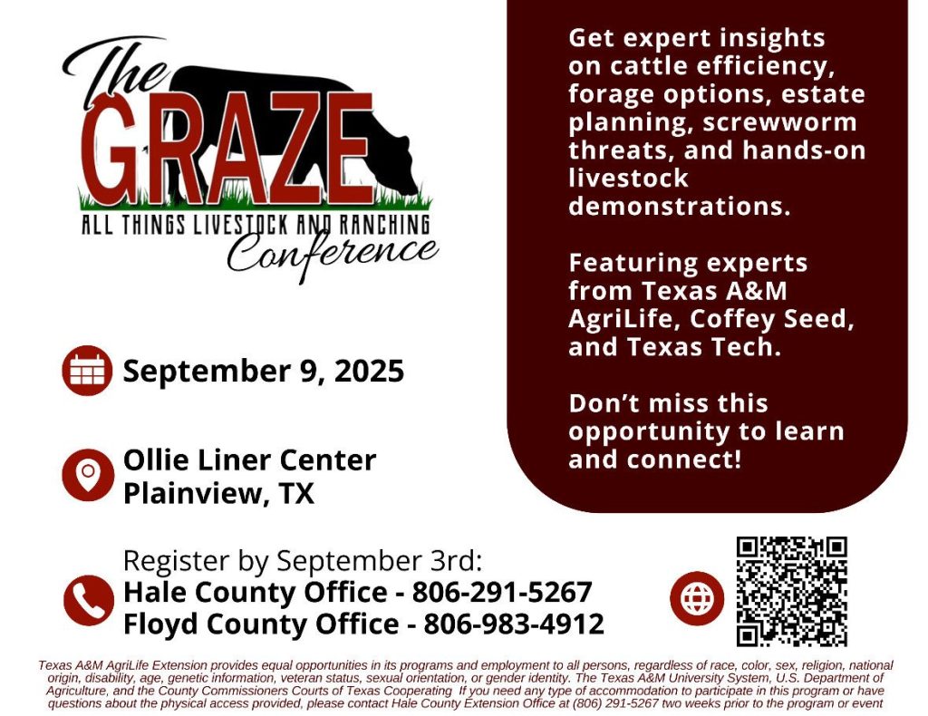 Get Ready to Graze: The Ultimate Livestock and Ranching Conference Comes to Plainview | Floyd ...
