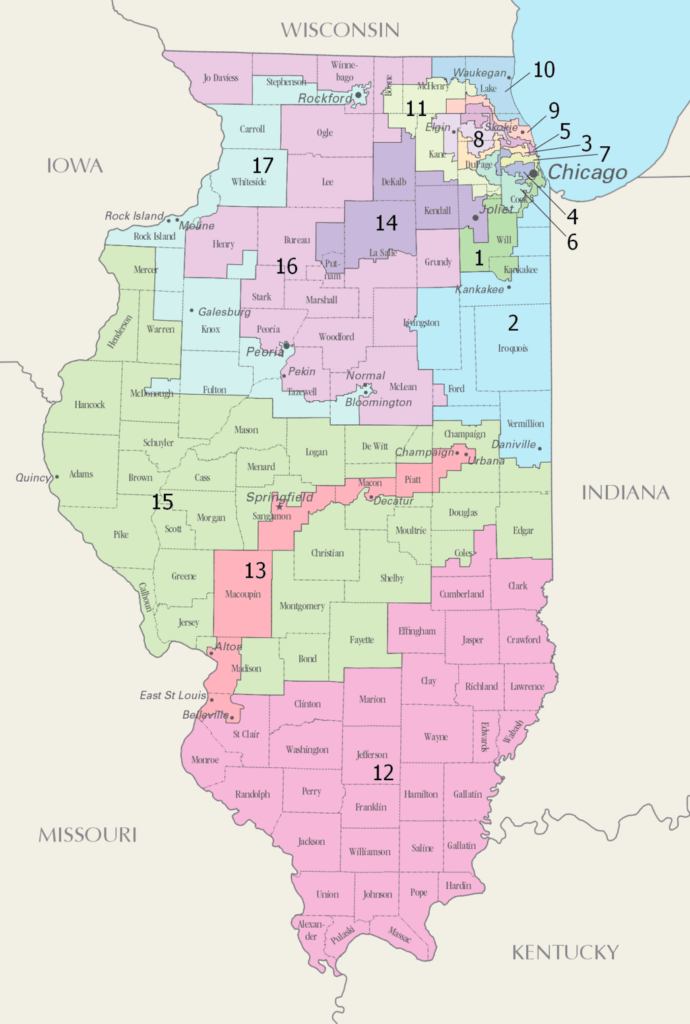 Illinois receives failing grade for legislative redistricting process ...
