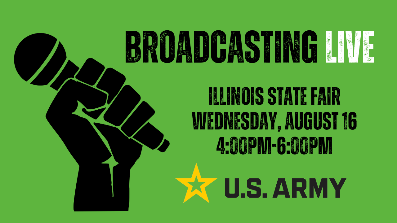 ROCKI w/ US Army @ Illinois State Fair – 97.7 QLZ