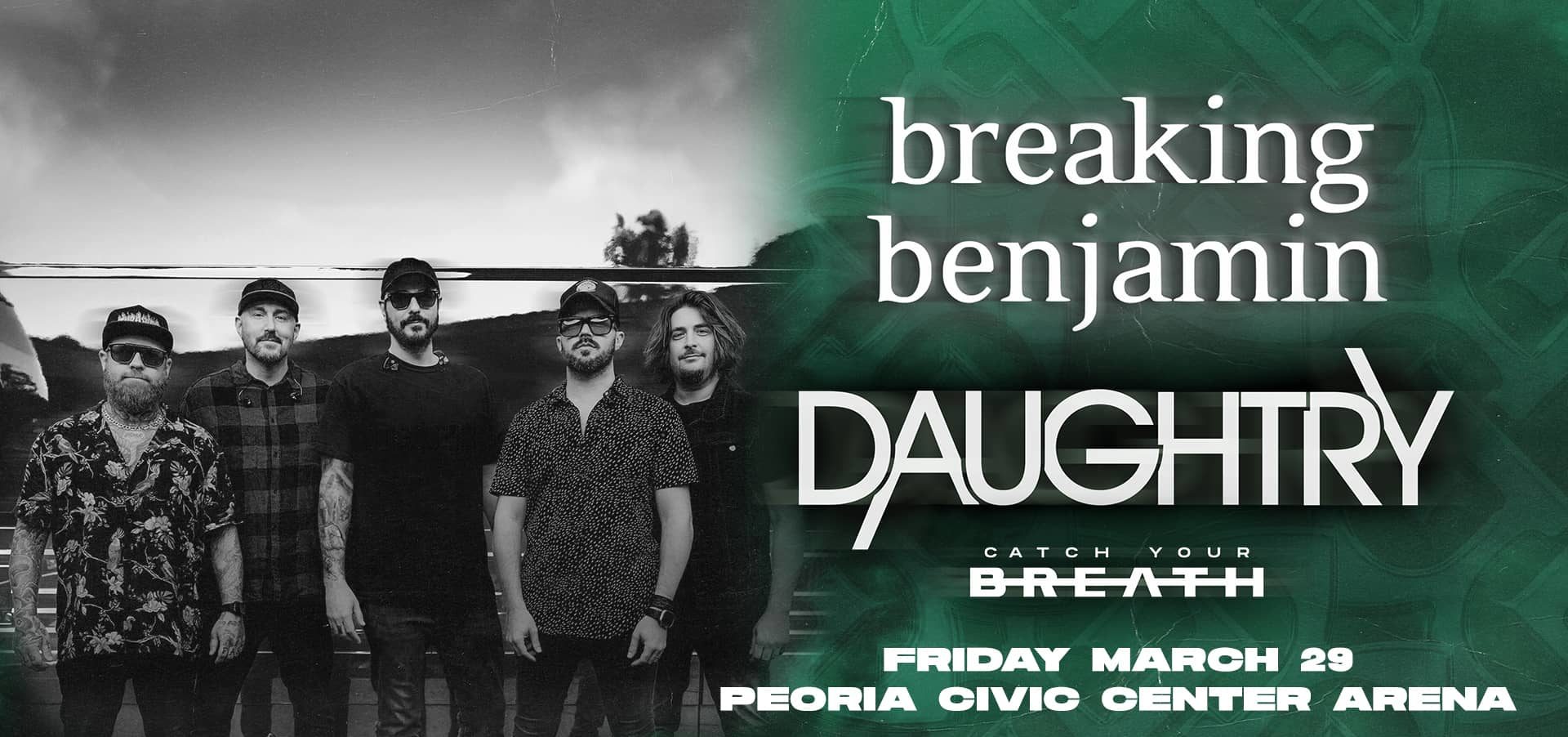 Breaking Benjamin W/Daughtry At The Peoria Civic Center – 97.7 QLZ