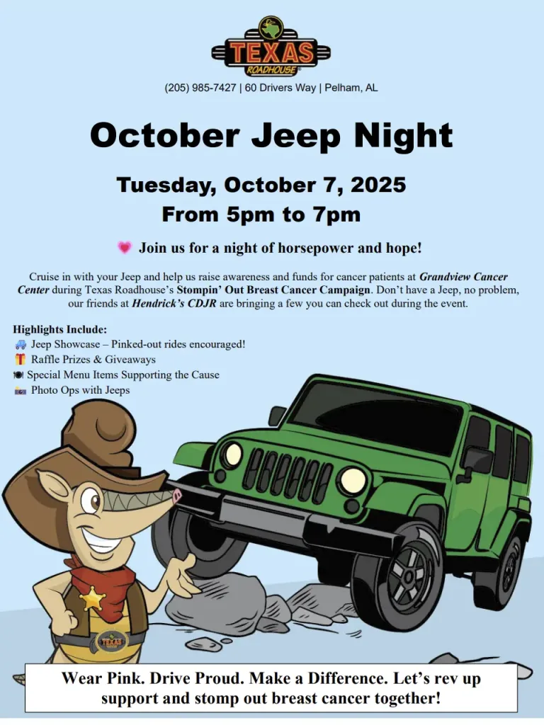 October Jeep Night for a Good Cause – WBHK