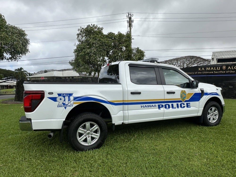 HPD Receives New Marked "Blue and White" Patrol Vehicles | KPUA