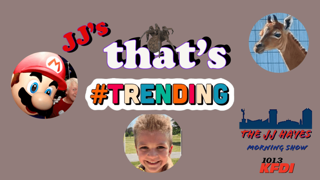 JJ's That's Trending: Goodbye Mario, The Cheddar Wiz Mullet, A Spotless ...