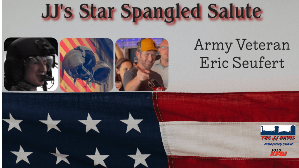 JJ's Star Spangled Salute: A Blackhawk Brewing Veteran | 101.3 KFDI