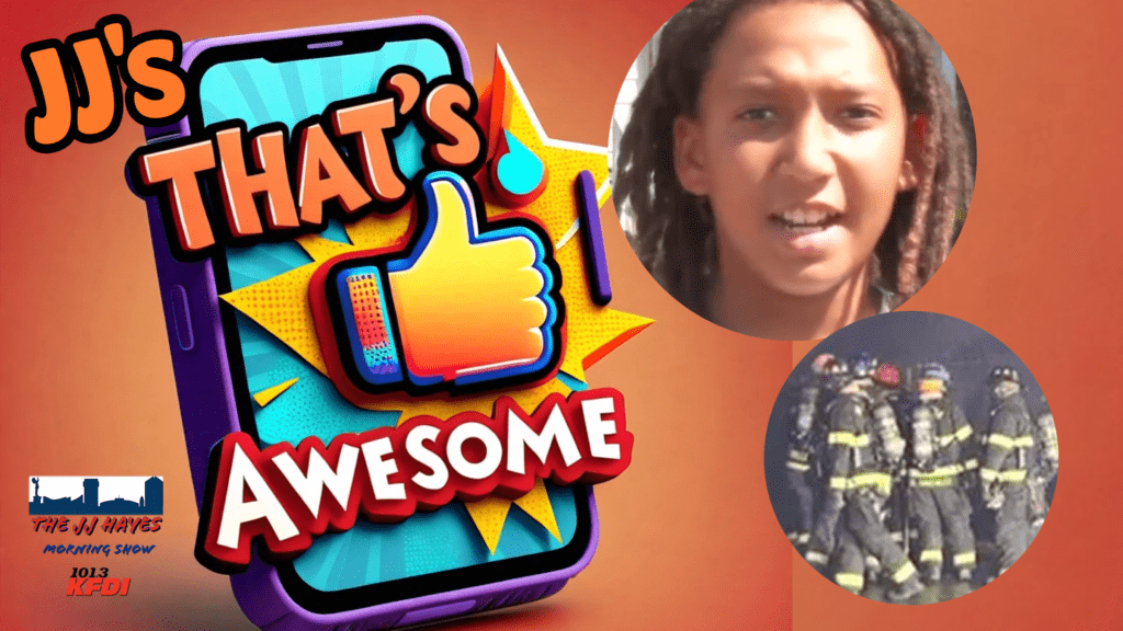 JJ's That's Awesome: Video Gamer Saves His Family | 101.3 KFDI