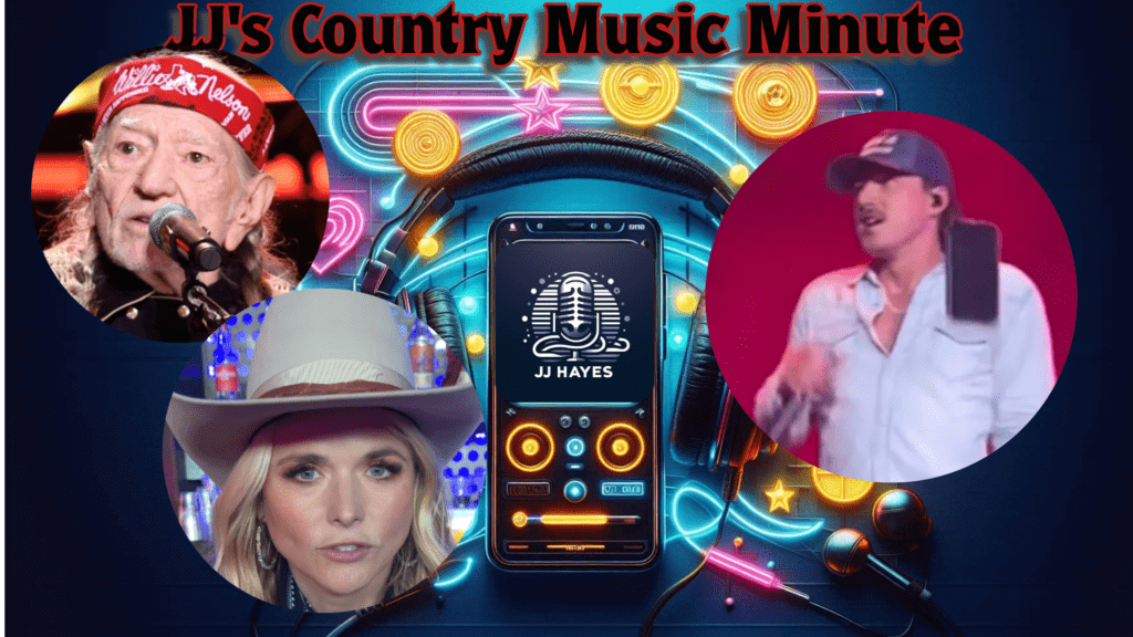 JJ's Country Music Minute: Willie or Won't He, More Thrown At Morgan, Miranda's Fighting Rules ...
