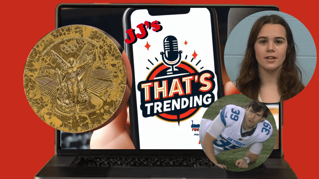 JJ's That's Trending: Bad Medals, Bad Timing, Bad Goat Competitor and ...