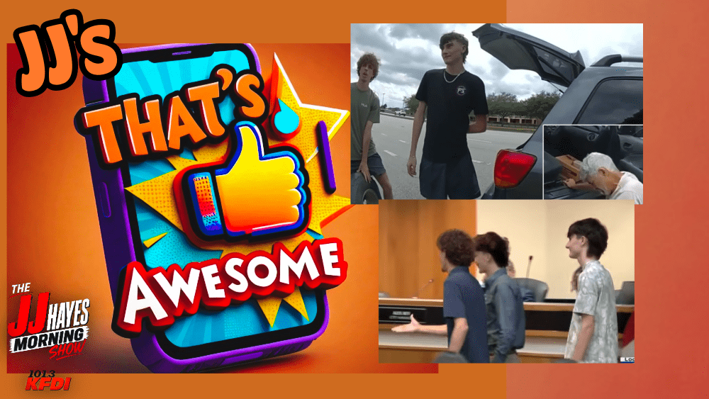 JJ's That's Awesome: When A Flat Tire Becomes So Much More | 101.3 KFDI