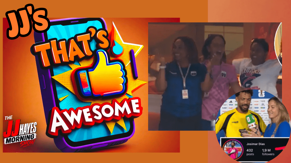 JJ's That's Awesome: A World Cup Goal Keeper Gets His Wish | 101.3 KFDI