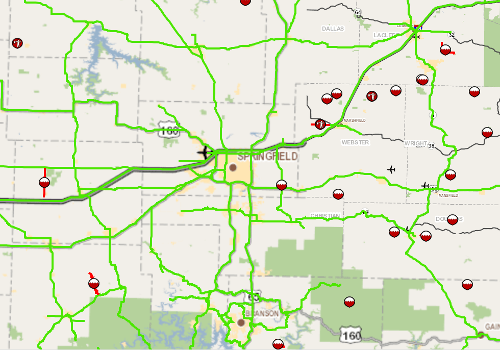 Flooding Slows Morning Commute | 104.1 KSGF