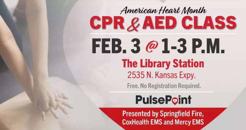 Learn CPR For Free This Month | 104.1 KSGF