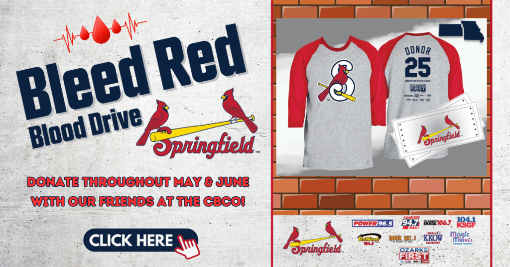 CBCO Bleed Red Blood Drive 2025 | 104.1 KSGF