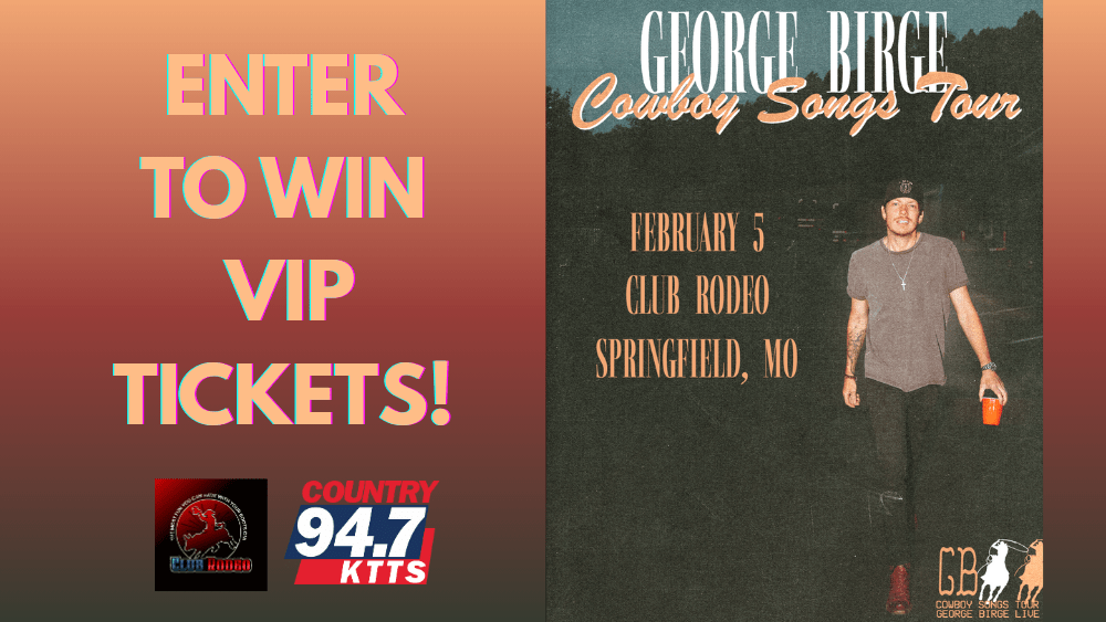 Win VIP Tickets to George Birge at Club Rodeo – 94.7 KTTS