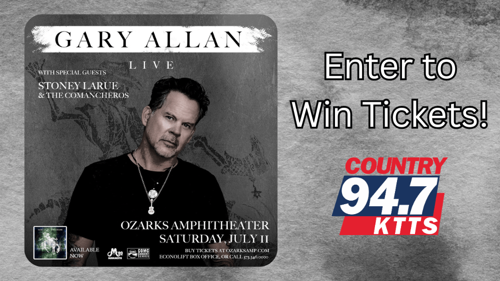 Win Tickets to Gary Allan! – 94.7 KTTS