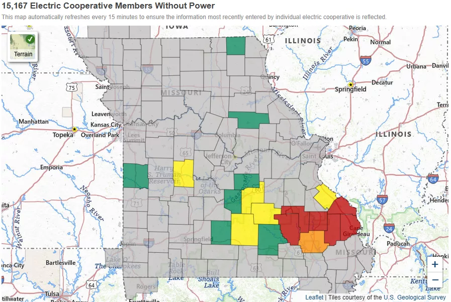 Power Outages Affecting Hundreds | Power 96.5
