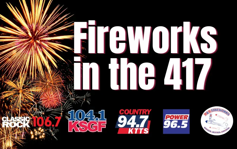 Firework Displays Across The Ozarks 2026 | Power 96.5