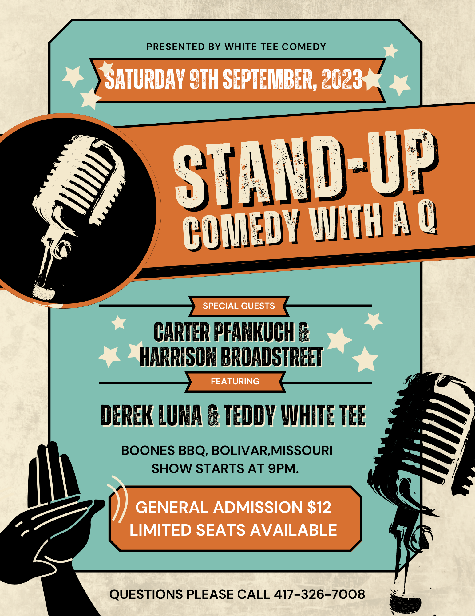 Comedy Show Flyer Template