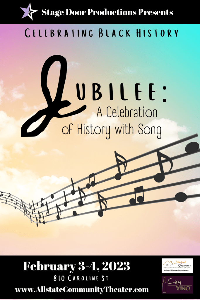 Jubilee: A Celebration of History Through Song Presented by Stage Door ...