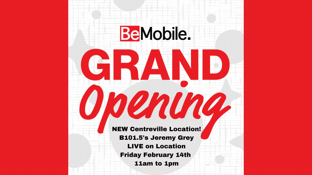 JEREMY GREY ON LOCATION AT BEMOBILE GRAND OPENING IN CENTREVILLE ...
